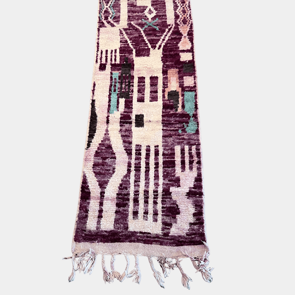 Purple Tassel Runner – Kier Design Interiors