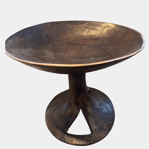 Vintage Wood Decorative Round Artifact Small – Kier Design Interiors